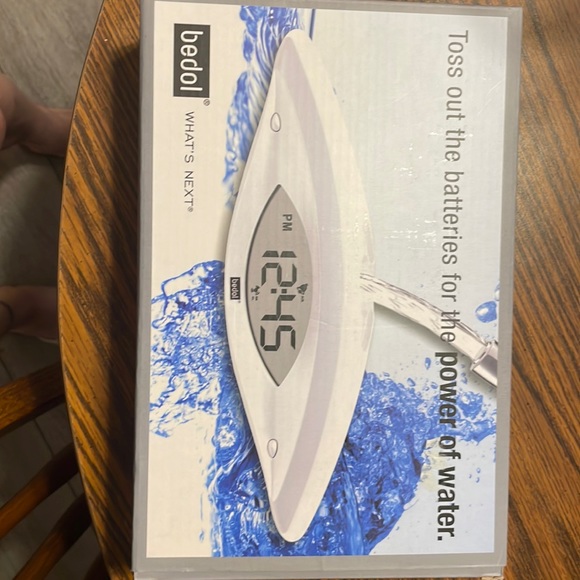 bedol | Accents | Bedol Whats Next H2o Alarm Clock Toss Out Batteries ...